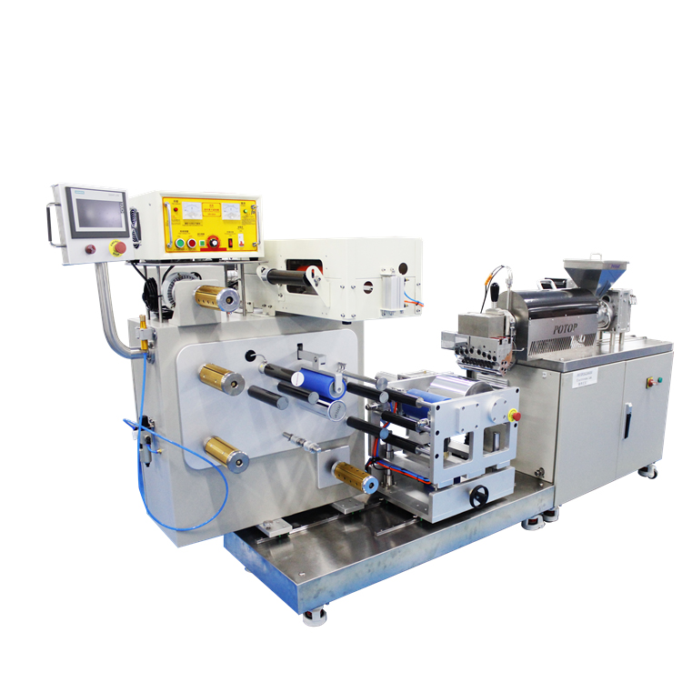 Small extrusion lamination composite testing machine